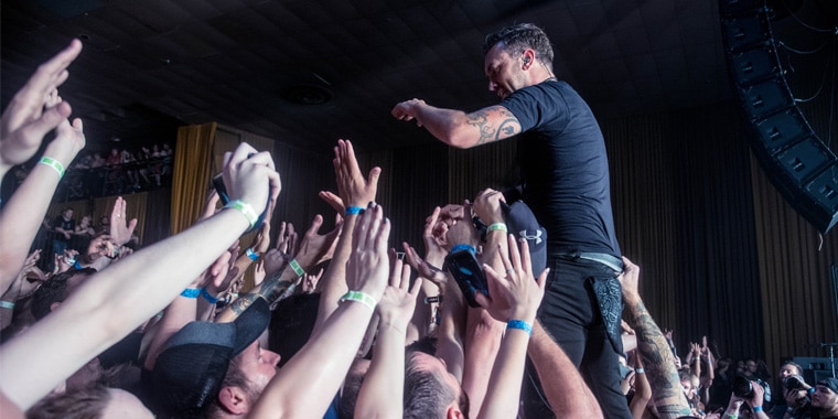 Rise Against Rock Sold-Out Skyway Theatre