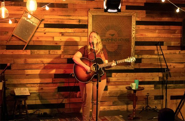 Mary Bragg Reflects Glowing Ambience at The Warming House