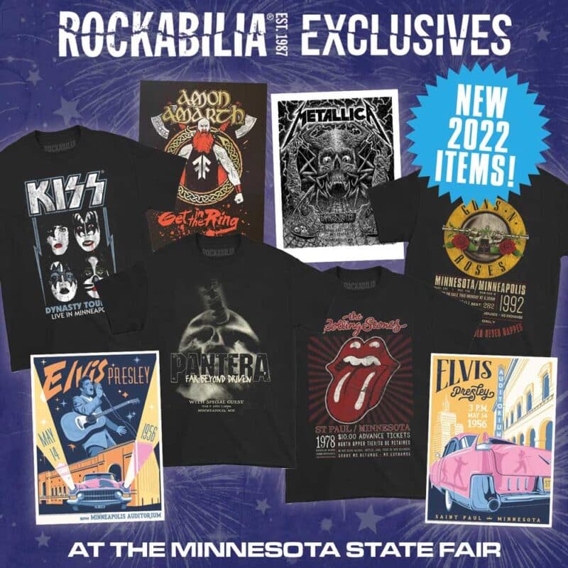 Rockabilia Brings Your Favorite Band Merch to the State Fair with a Twist