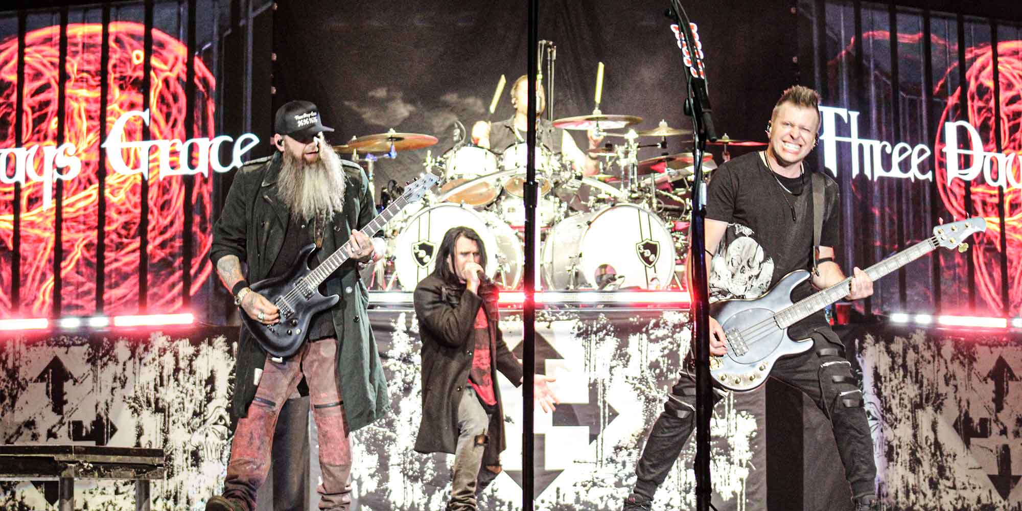 Shinedown and Three Days Grace Take Over Target Center